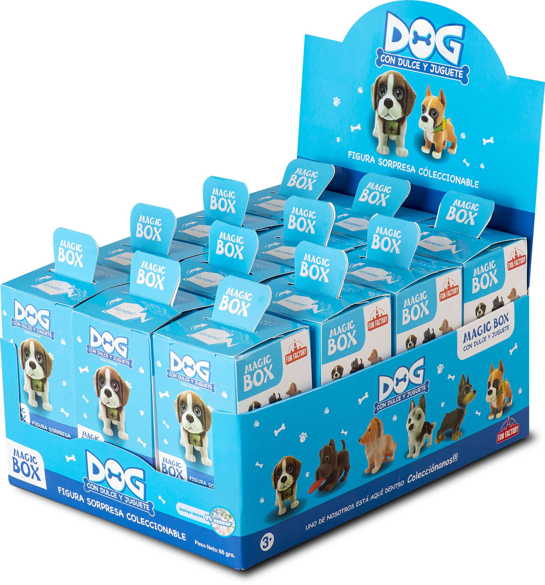 Fun Factory Display de 12 Magic Box Perros – Tienda Ilan