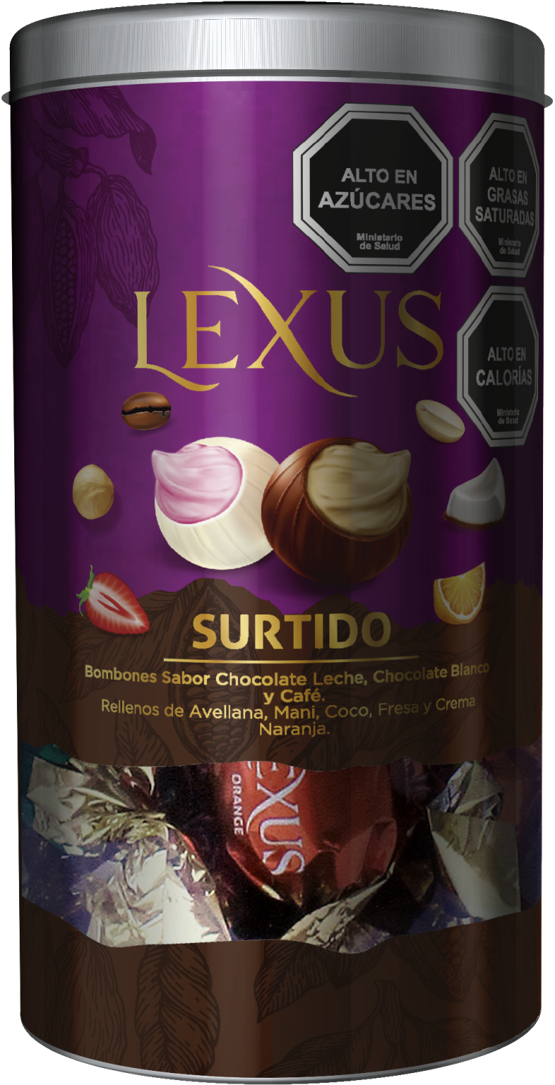 Pote de Bombones Lexus Surtidos 180gr – Tienda Ilan